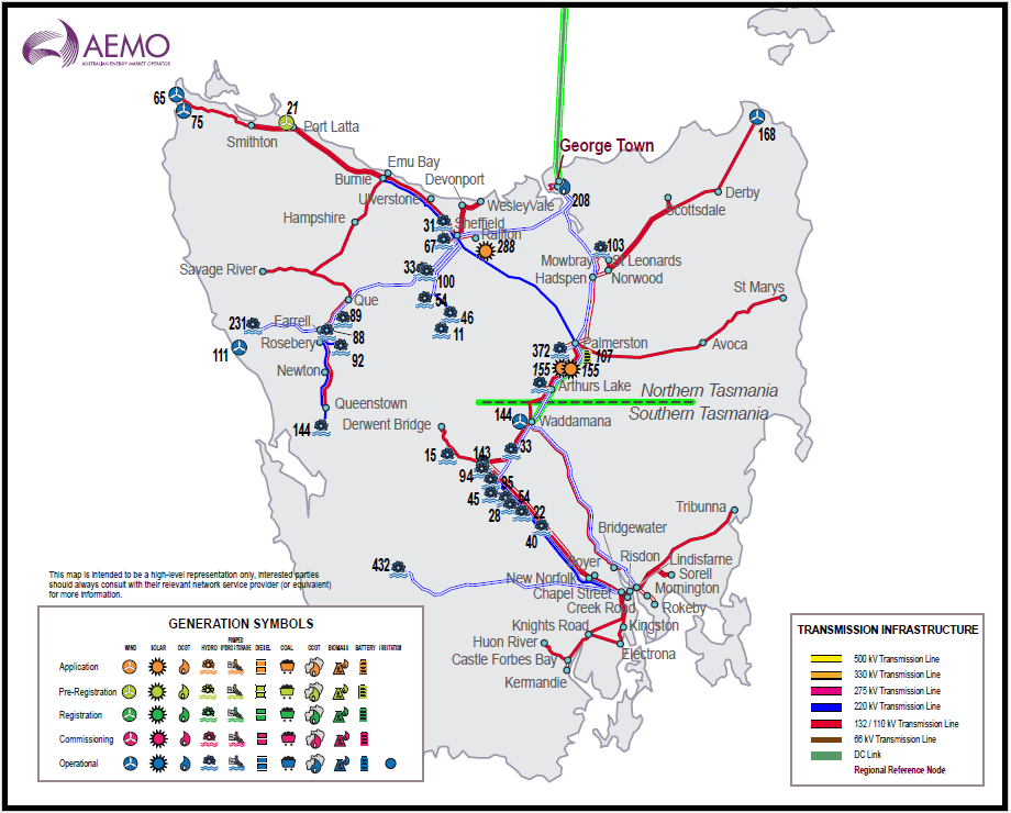 AEMO | NEM generation maps
